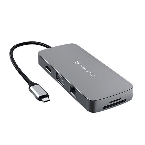 揪多多 | 買越多省越多 - 【Workfix渥克斯】MA-10 Type-C 十合一多功能hub傳輸擴充集線器