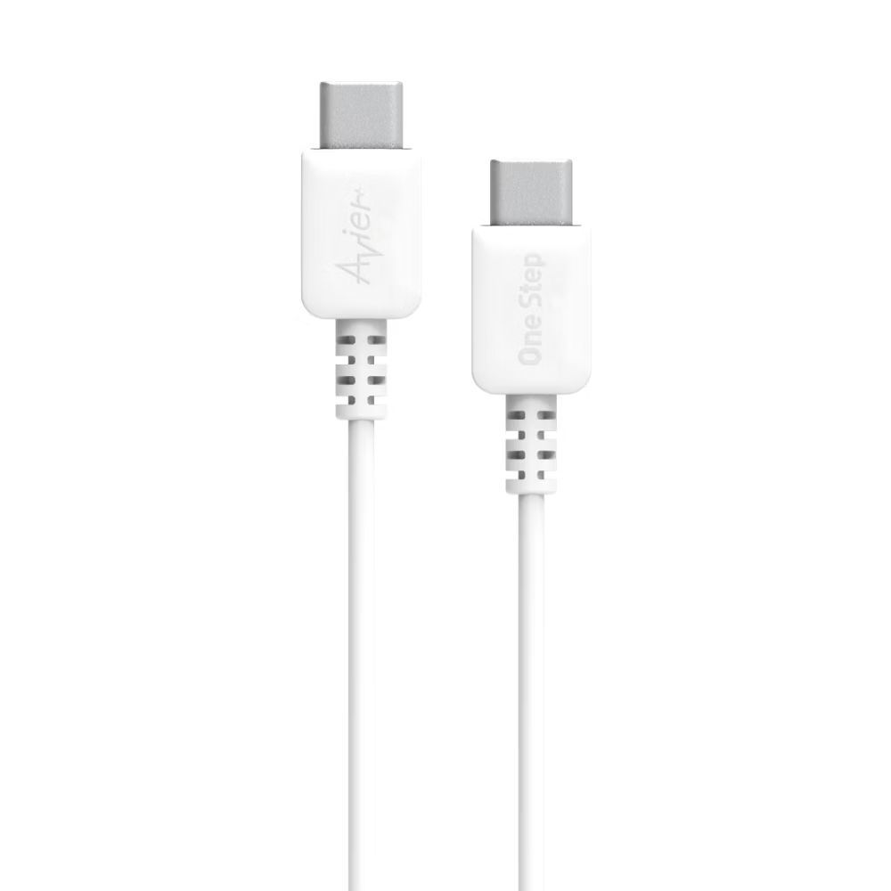 揪多多 | 買越多省越多 - 【Avier】One Step Terra USB-C 環保快充傳輸線兩入組(大地色+白色)